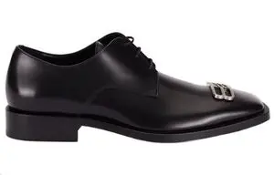 Balenciaga Rim Derby Leather Shoes