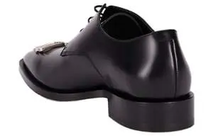 Balenciaga Rim Derby Leather Shoes