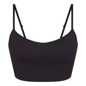 Nike X Skims Matte Cami Longline Bra - Obsidian