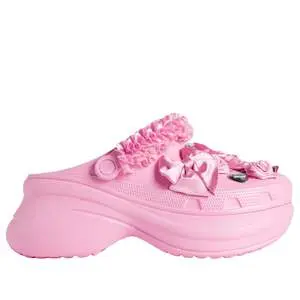Balenciaga X Crocs Embellished Mule Clogs