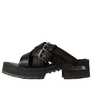 Balenciaga Venom Open Mule - Brown