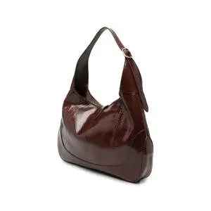 Gucci Leather Shoulder Bag - Brown