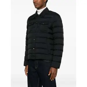 Herno Quilted Down Jacket With Classic Collar