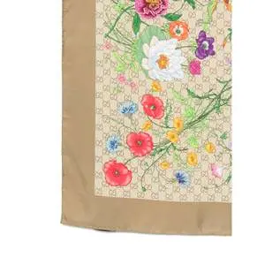 Gucci Neutrals Scarves - Cream