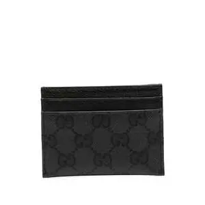 Gucci Grey Wallets & Cardholders - Black