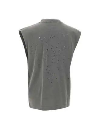 Satisfy Mothtech Distressed Sleeveless T-shirt