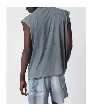 Satisfy Mothtech Distressed Sleeveless T-shirt
