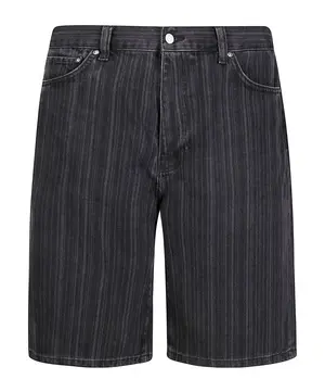 Carhartt Work In Progress Pinstriped Denim Shorts