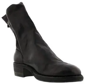 Guidi Zip-up Heeled Leather Boots