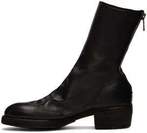 Guidi Zip-up Heeled Leather Boots