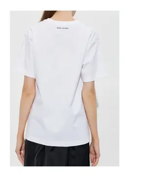 Marc Jacobs Short-sleeved T-shirt With Camisole Overlay