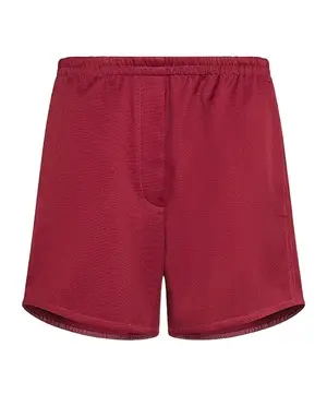 FORTE_FORTE Cotton Shorts - Ruby