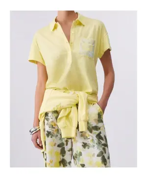 Liu Jo Embellished Pocket Polo Shirt