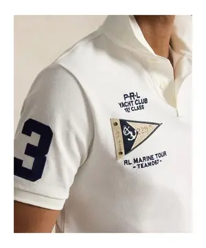 Polo Ralph Lauren Custom Fit Logo Polo Shirt