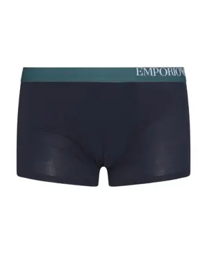 Emporio Armani Logo Underwear Blue