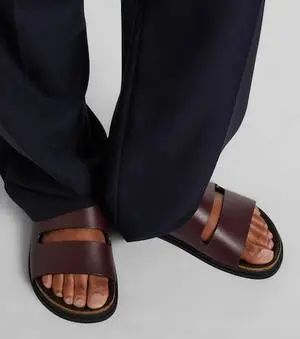 THE ROW Double-strap Sandals