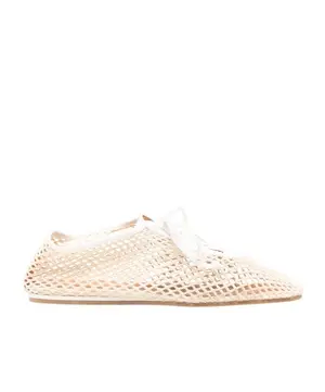 FORTE_FORTE Mesh Flats - Nude