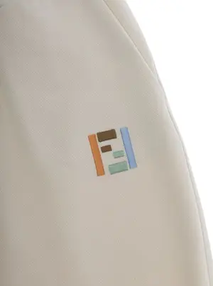 Fendi Elastic Waist Sports Pants
