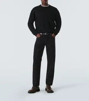 FRAME Ribbed Crew Neck Sweater
