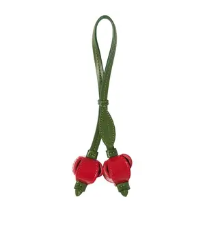 Jacquemus Cherry-shape Charm Chain - Green/red