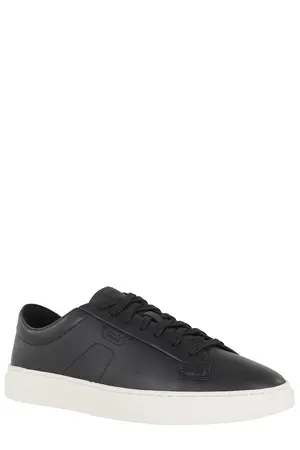 Hugo Boss Logo Debossed Lace-up Sneakers