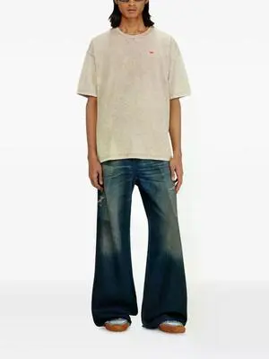 DIESEL® Logo-patch Cotton T-shirt