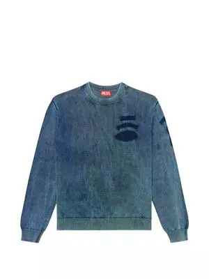 DIESEL® K-perne Cotton Sweatshirt - Blue