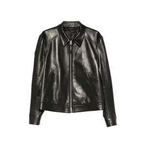 TOM FORD Leather Jacket - Black