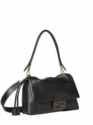 Fendi Black Medium Baguette Mamma Bag