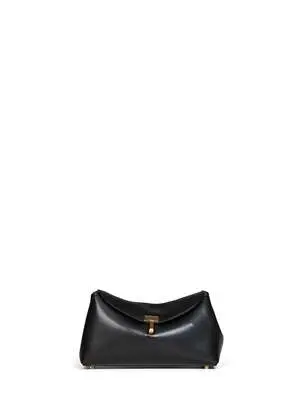 TOTEME TOTEME Black Mini T-Lock Clutch Bag Multicolor