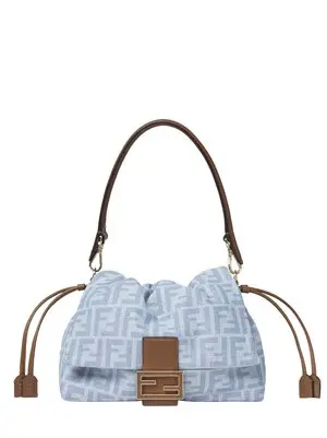 Fendi Light Blue Medium Baguette Mamma Bag - Multicolor
