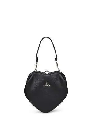 VIVIENNE WESTWOOD Black Belle Heart Frame Handbag - Multicolor