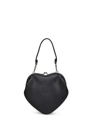 VIVIENNE WESTWOOD Black Belle Heart Frame Handbag - Multicolor
