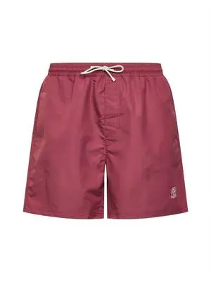 Brunello Cucinelli Coral Nylon Swim Shorts - Multicolor