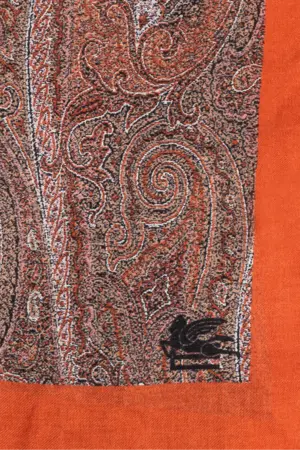 Etro Scarf With Cashmere Trim