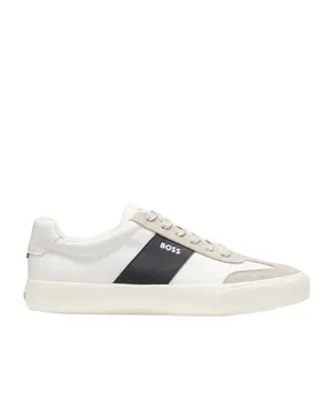 Hugo Boss Lace-up Panelled Sneakers