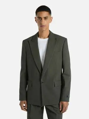 Balmain Cotton Twill 1-button Jacket