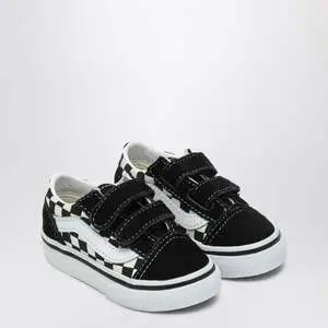 VANS Old Skool Sneakers White/black With Check Pattern