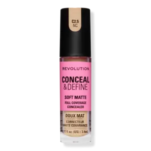 REVOLUTION BEAUTY Conceal & Define Soft Matte Full Coverage Concealer C2.5nc