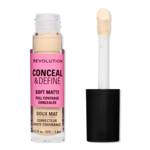 REVOLUTION BEAUTY Conceal & Define Soft Matte Full Coverage Concealer C0.2n