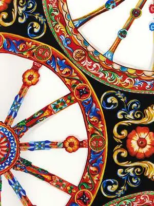 Dolce & Gabbana Carretto' Scarf - Multicolor