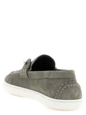 CHRISTIAN LOUBOUTIN Chambeliboat Loafers - Gray