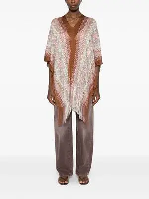 Missoni Fringed Slip-on Poncho