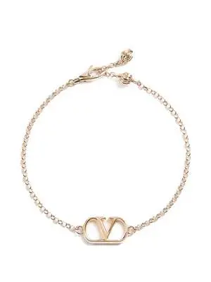 Valentino Garavani Vlogo Metal Bracelet - Silver
