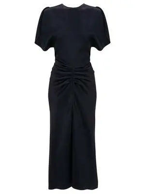 Victoria Beckham Bela Midi Dress - Blue