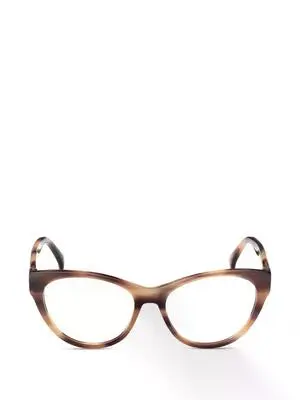Max Mara Cat-eye Frame Glasses - Brown