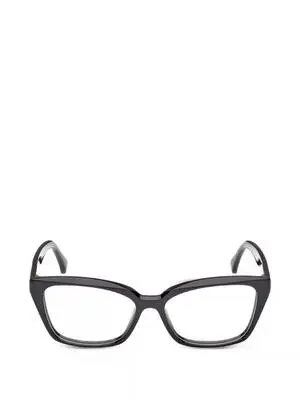 Max Mara Square-frame Glasses - Black
