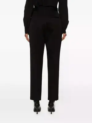 THE ROW Tailored Trousers With Pressed Creases - Black