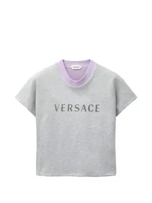 Versace Logo Print T-shirt