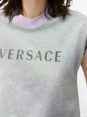 Versace Logo Print T-shirt